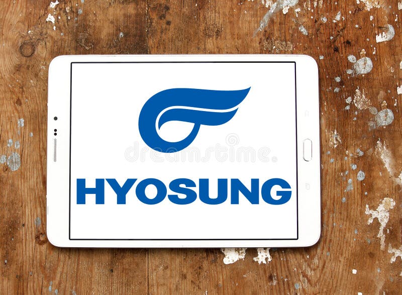 Logotipo De Hyosung En Una Pared Imagen editorial - Imagen de ...