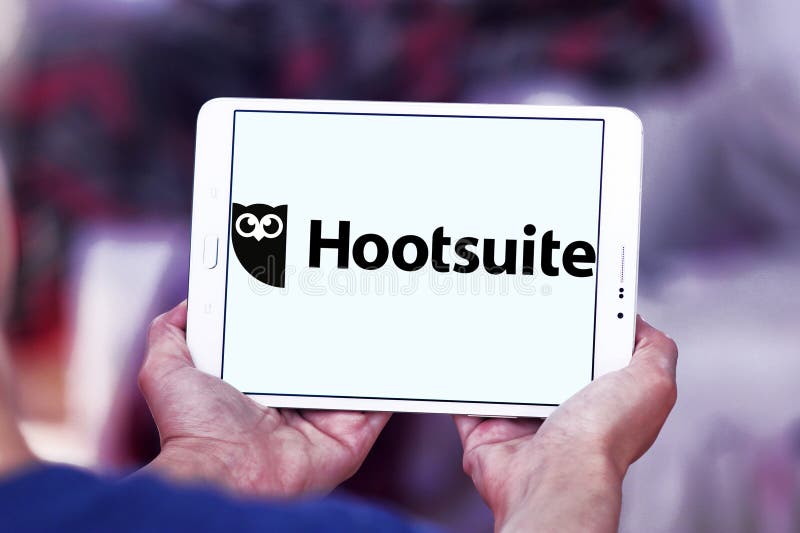 Logotipo De La Plataforma De Hootsuite Imagen de archivo editorial ...