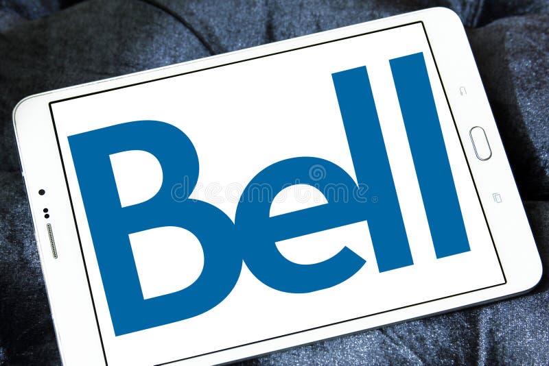 Logotipo De Las Telecomunicaciones De Bell Imagen editorial - Imagen de ...