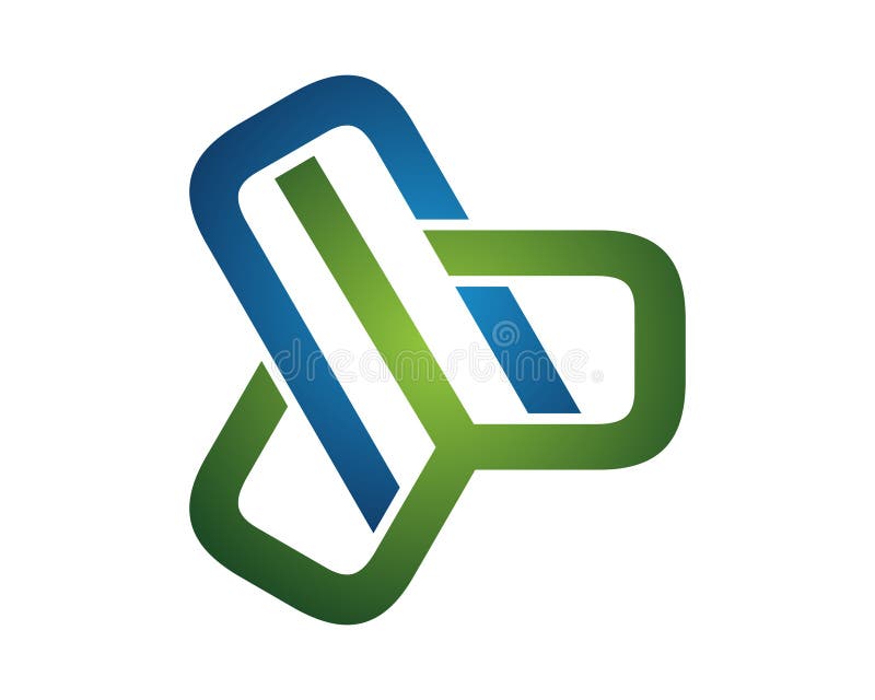 Logotipo de 2 letras ilustración del vector. Ilustración de pictograma ...