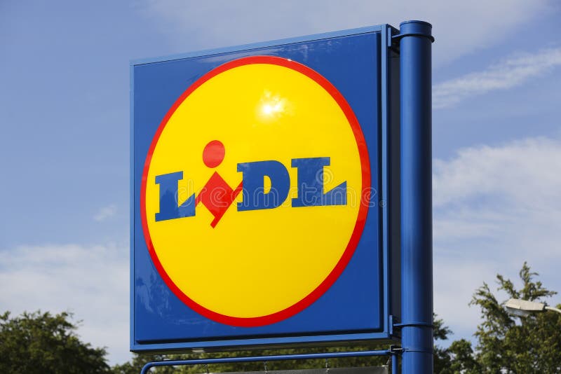 Logotipo de Lidl foto de stock editorial. Imagem de alimento - 103359858
