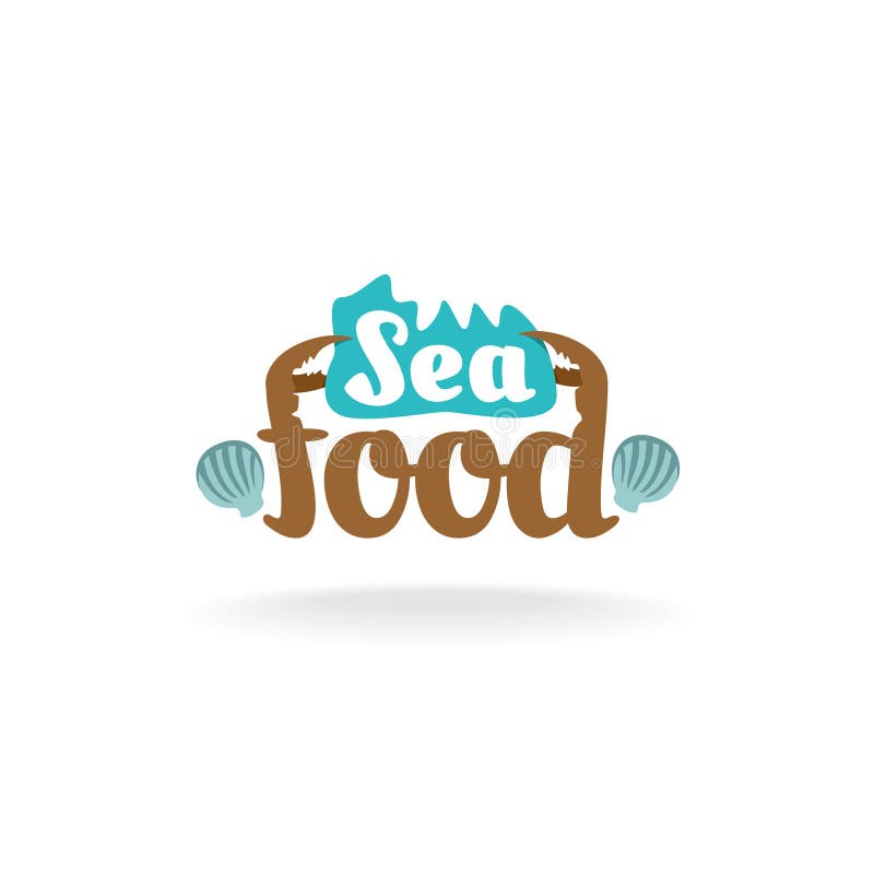 Logotipo de los mariscos ilustración del vector. Ilustración de ...