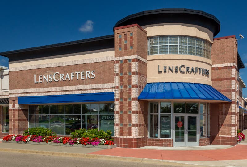 Logotipo De Marca Comercial Exterior Y Comercial De LensCrafters ...