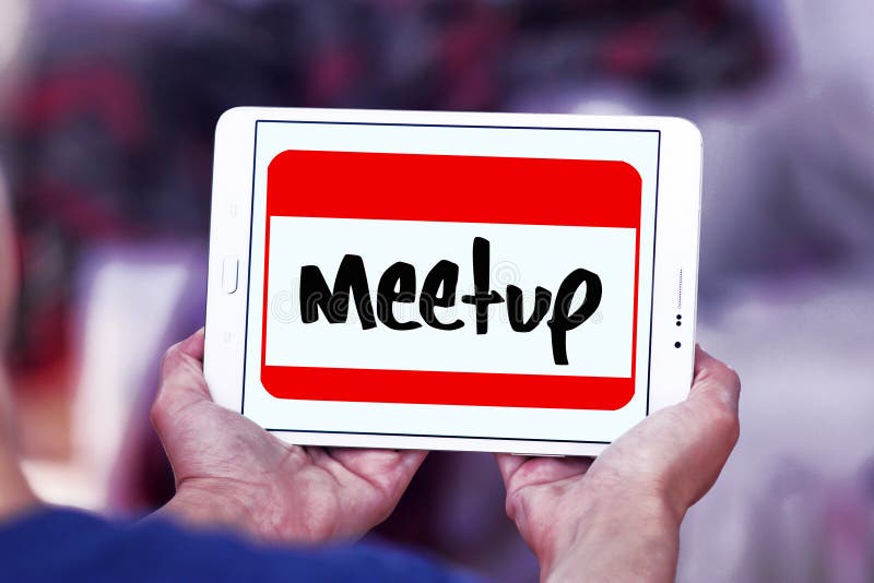 Logotipo de Meetup imagen de archivo editorial. Imagen de icono - 97093234