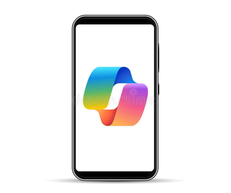 Logotipo De Microsoft Copilot En Un Signo De Copilot De Pantalla De ...