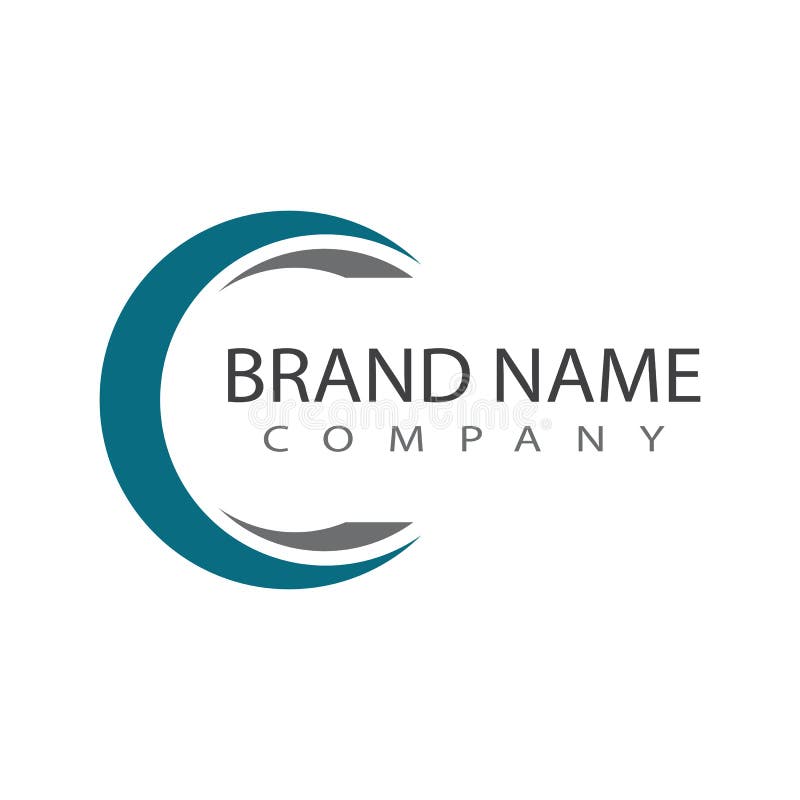 Logotipo De Modelo De Design Plano De Vetor Circular Ilustração do ...