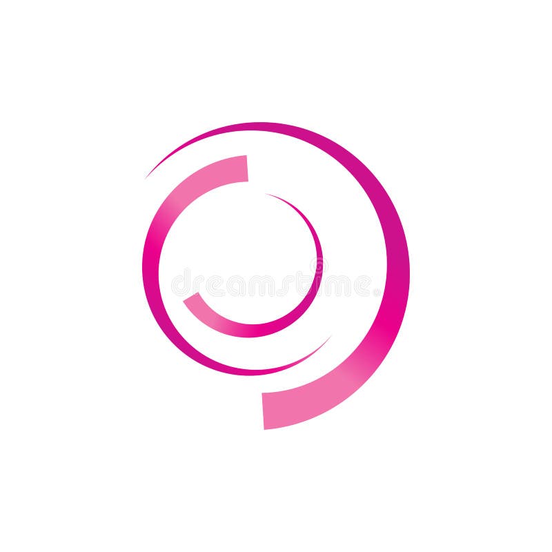 Logotipo De Modelo De Design Plano De Vetor Circular Ilustração do ...