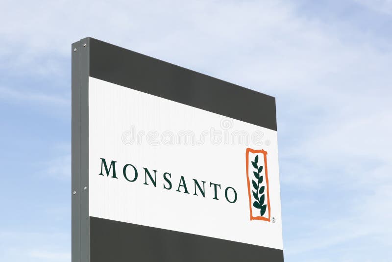 Logotipo De Monsanto En Un Panel Foto de archivo editorial - Imagen de ...