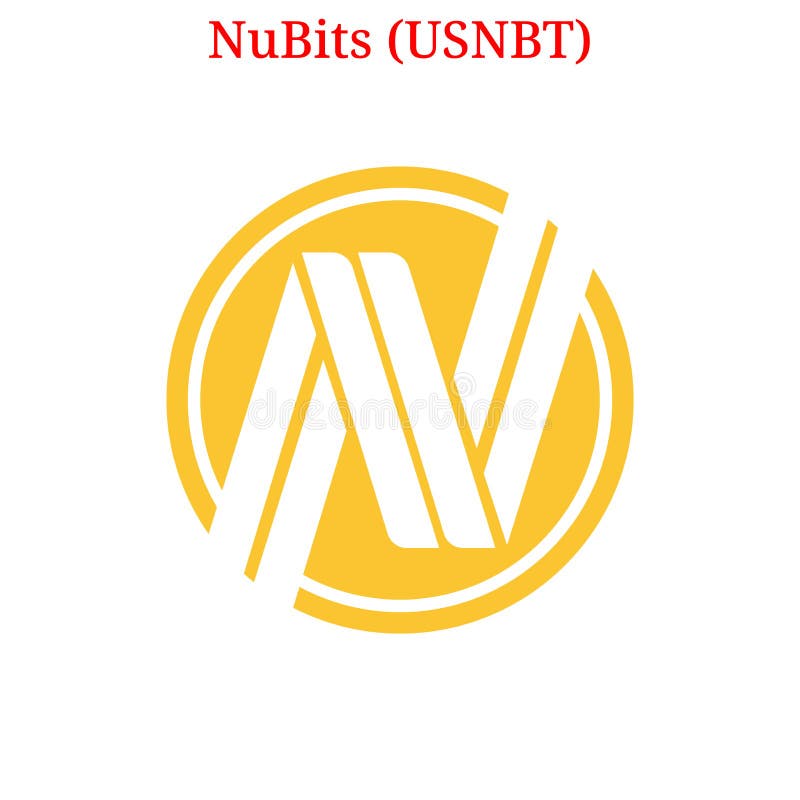 Logotipo De NuBits USNBT Del Vector Ilustración del Vector ...