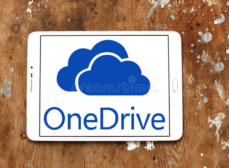 Logotipo de OneDrive fotografía editorial. Imagen de claves - 101163432