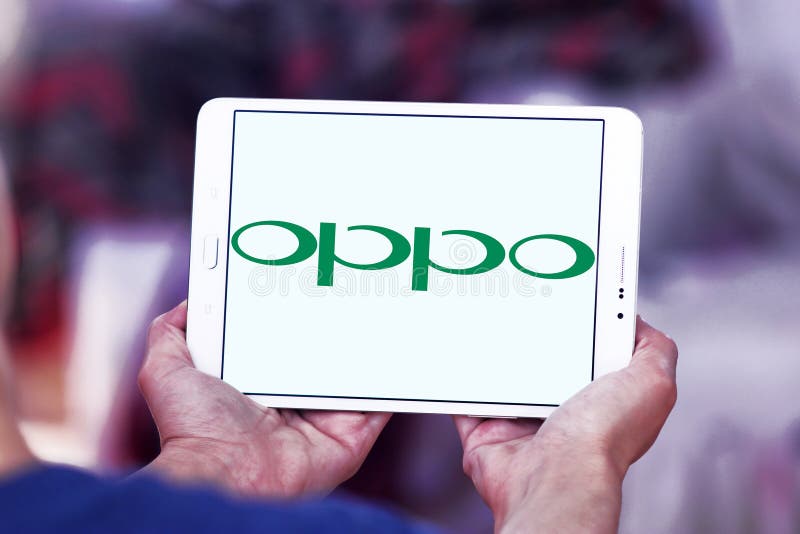 Logotipo de Oppo fotografía editorial. Imagen de vector - 97745442