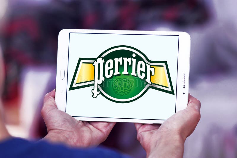 Logotipo de Perrier foto editorial. Imagen de soda, refresco - 95622266