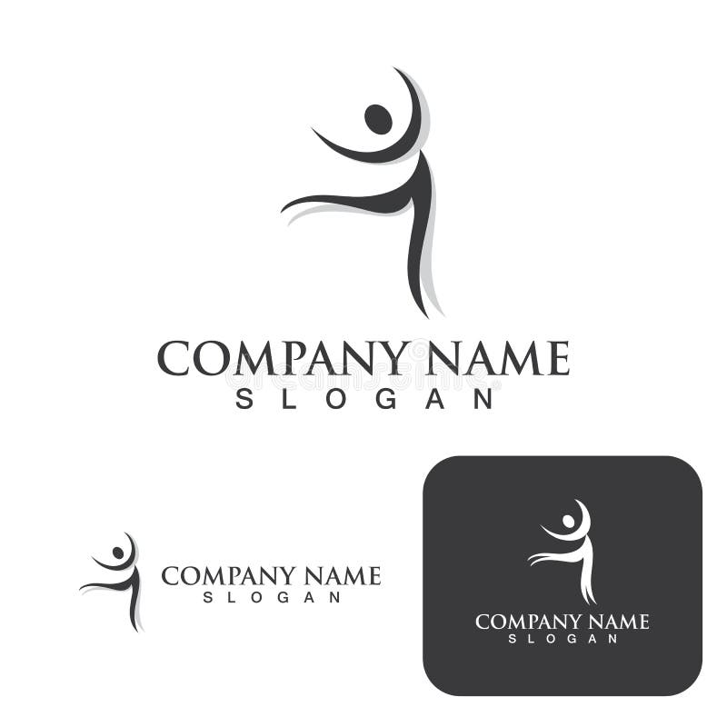 Logotipo de personas sanas ilustración del vector. Ilustración de salud ...