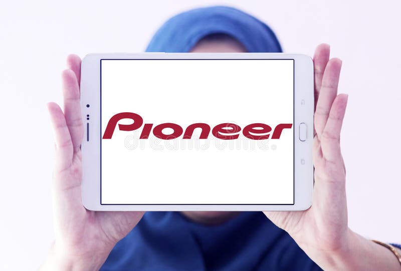Logotipo De Pioneer Corporation Imagen de archivo editorial - Imagen de ...
