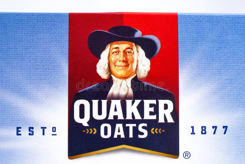 Logotipo De Quaker Oats Company Fotografía editorial - Imagen de ...