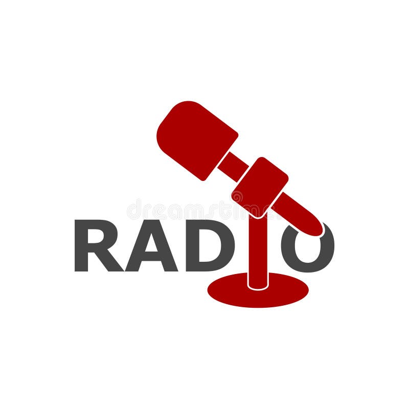 Logotipo De Radio, Icono De Radio, Vector Simple Stock de ilustración ...