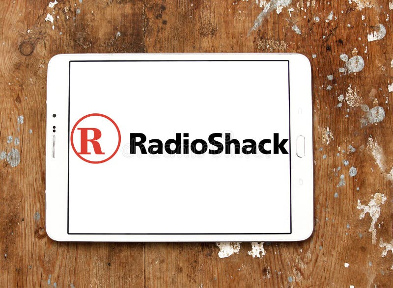 Logotipo de Radio Shack foto editorial. Imagen de minorista - 105270491