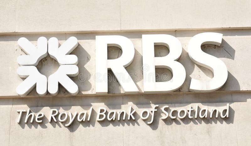 Logotipo De RBS (Royal Bank De Escocia) Imagen editorial - Imagen de ...