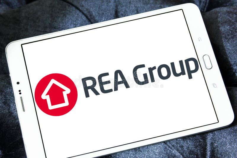 Logotipo de REA Group foto editorial. Imagen de insignia - 100286266