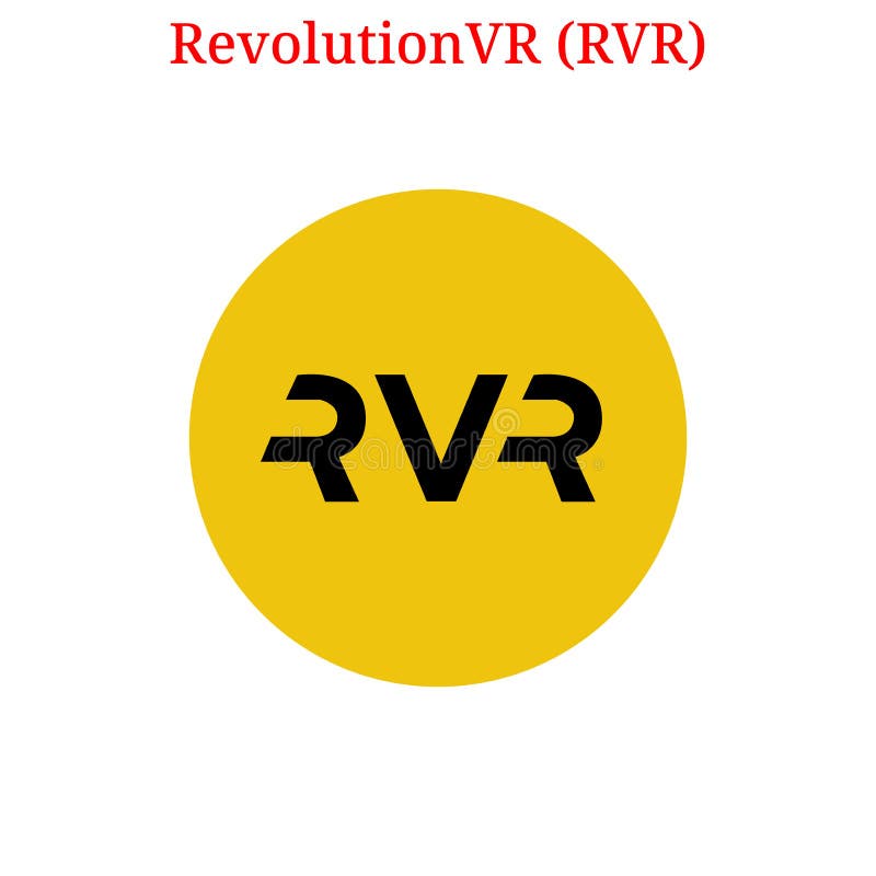 Logotipo De RevolutionVR RVR Do Vetor Ilustração do Vetor - Ilustração ...