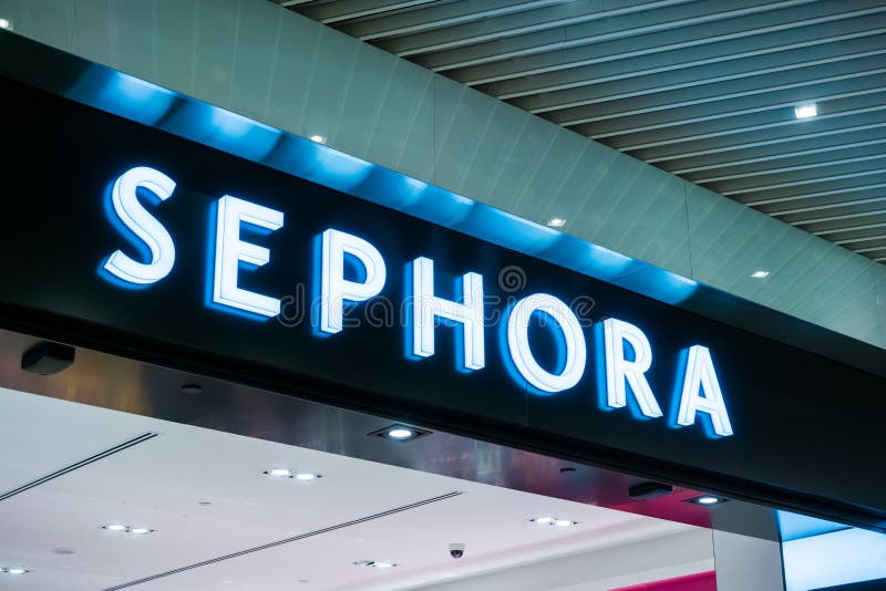 Logotipo de Sephora imagen de archivo editorial. Imagen de maquillaje ...