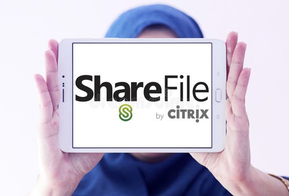 Logotipo De ShareFile Citrix Imagen de archivo editorial - Imagen de ...