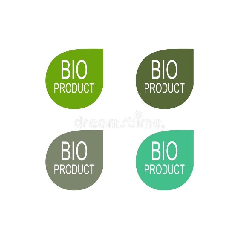 LOGOTIPO DE SINAL DE PRODUTO BIO Ilustração do Vetor - Ilustração de ...