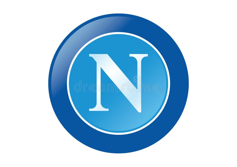 Logotipo de SSC Napoli foto de archivo editorial. Ilustración de famoso ...