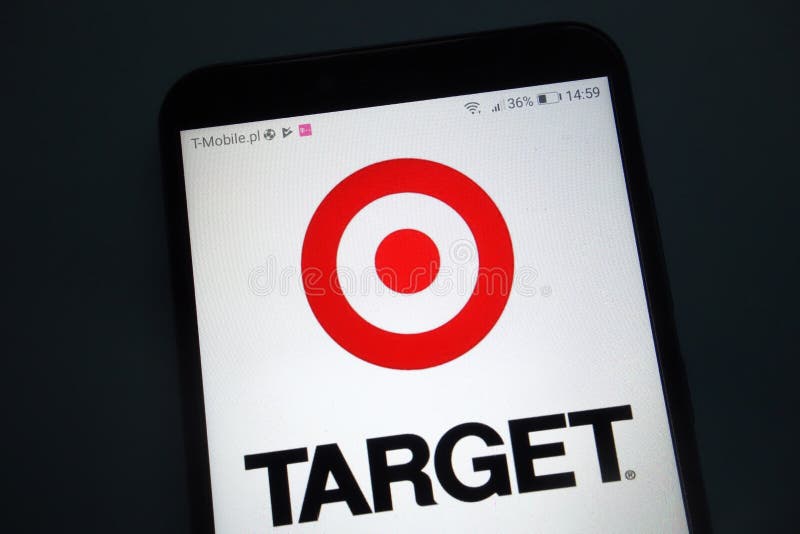 Logotipo De Target Corporation En Smartphone Imagen de archivo ...