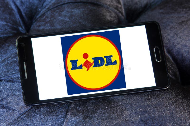 Logotipo de Lidl imagen editorial. Imagen de venta, iconos - 95625805