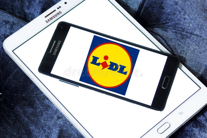 Logotipo de Lidl imagen editorial. Imagen de venta, iconos - 95625805