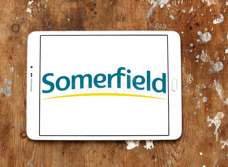 Logotipo De La Tienda De Somerfield Imagen de archivo editorial ...