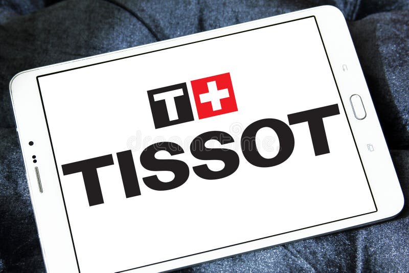 Logotipo de Tissot fotografía editorial. Imagen de lujo - 77327227