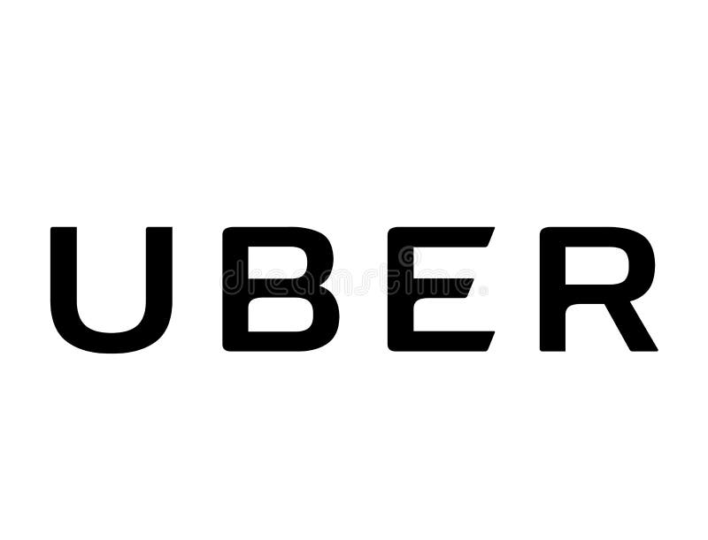 Logotipo de Uber foto editorial. Ilustração de formato - 127602356