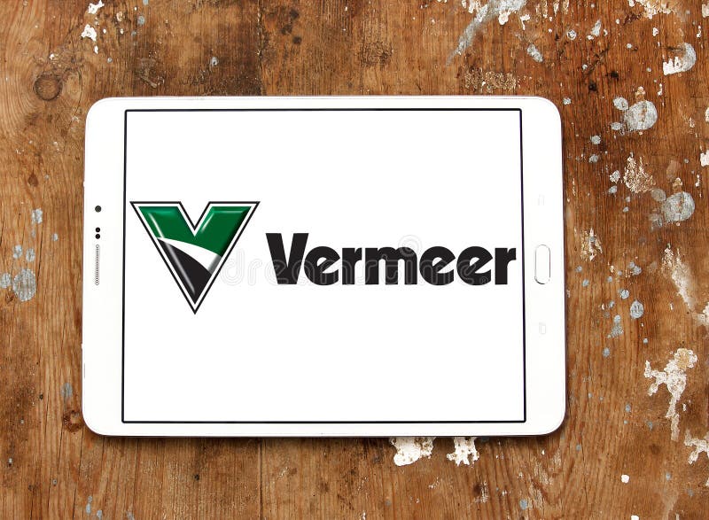 Logotipo De Vermeer Company Imagen de archivo editorial - Imagen de ...