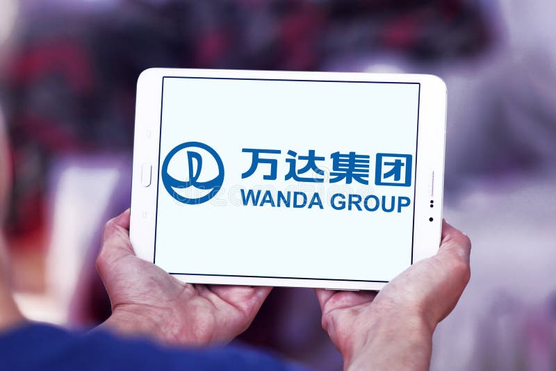 Logotipo de Wanda Group foto editorial. Imagen de lema - 119917761