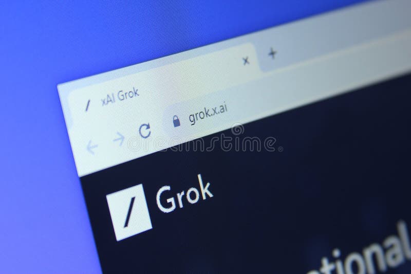 Logotipo De Xai Grok Chatbot Imagen de archivo editorial - Imagen de ... Logotipo De Xai Grok Chatbot Imagen de archivo editorial - Imagen de ...