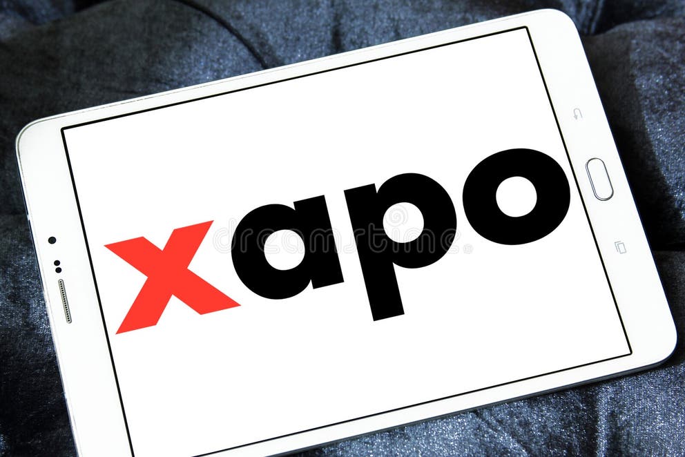 Logotipo de Xapo foto de archivo editorial. Imagen de proyecto - 103083743