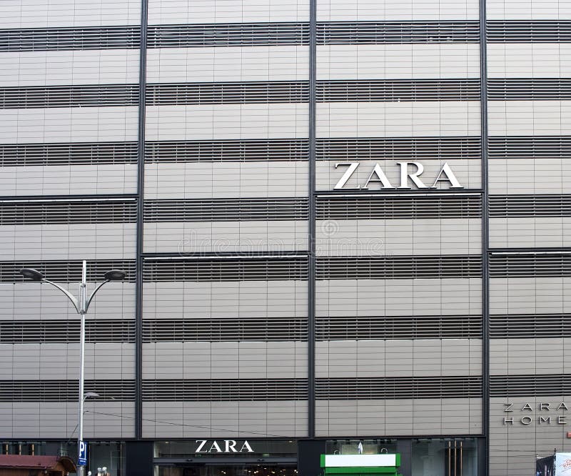 Logotipo de Zara fotografia editorial. Imagem de marketing - 75813477