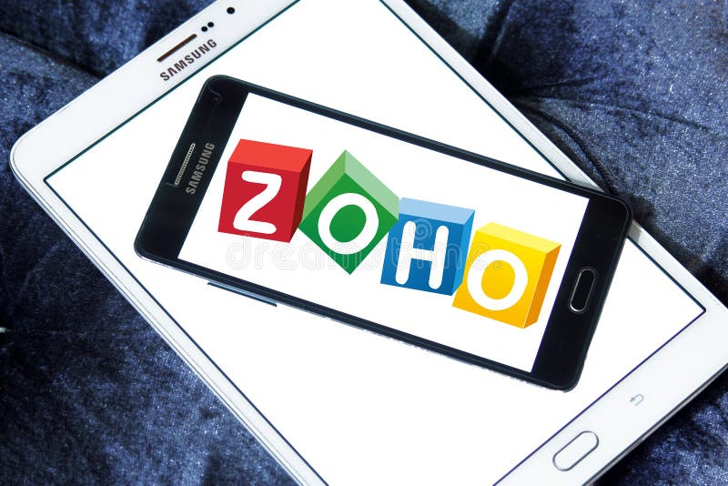 Logotipo De Zoho Corporation Foto de archivo editorial - Imagen de ...