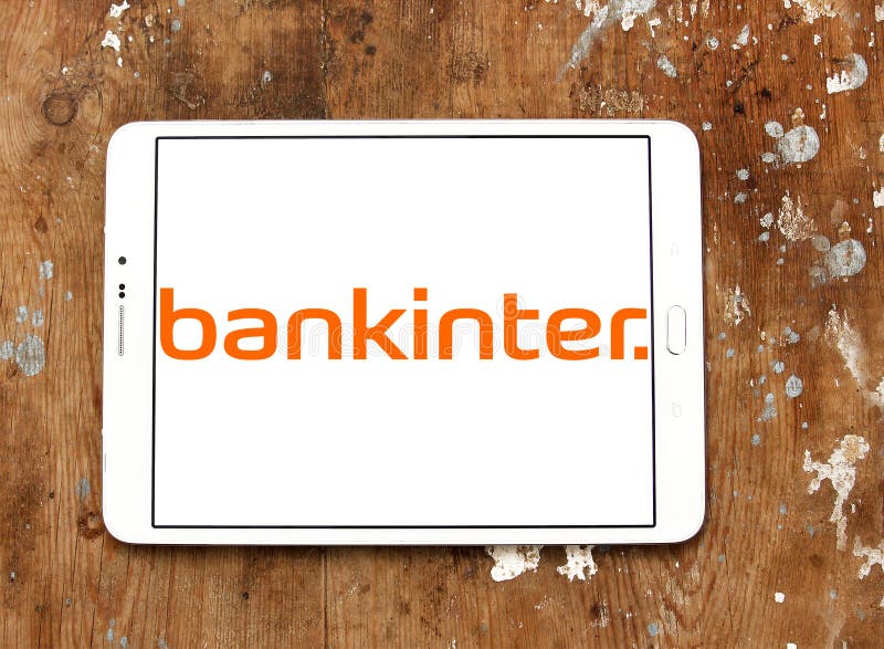 Logotipo Del Banco De Bankinter Foto de archivo editorial - Imagen de ...