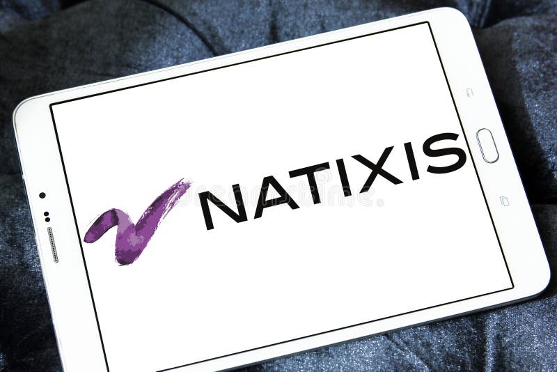 Logotipo Del Banco De Natixis Foto editorial - Imagen de marca ...