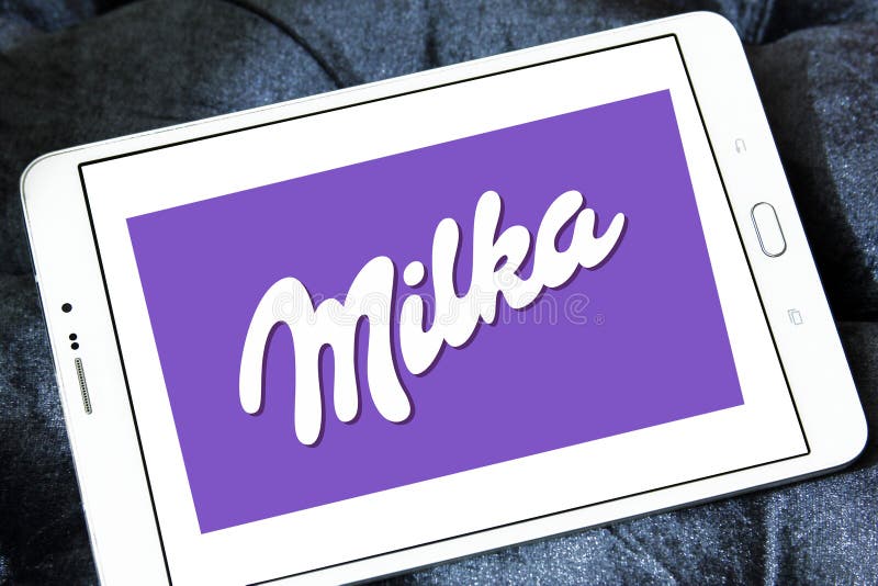 Logotipo Del Chocolate De Milka Foto de archivo editorial - Imagen de ...