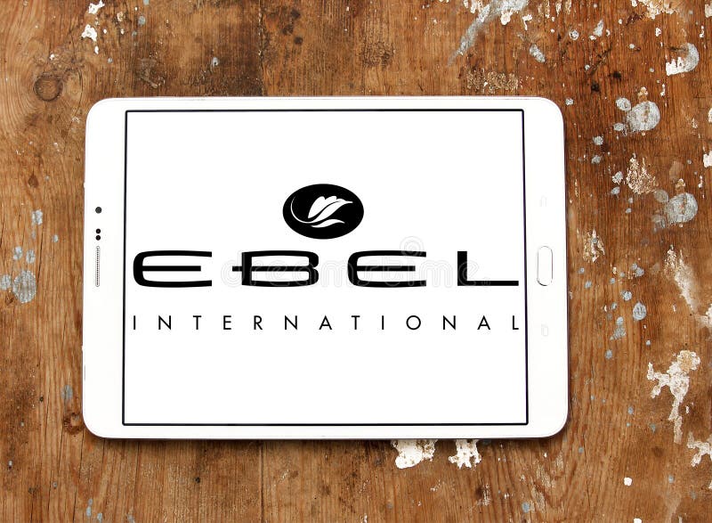 Logotipo Del Fabricante Del Reloj De Ebel Imagen de archivo editorial ...