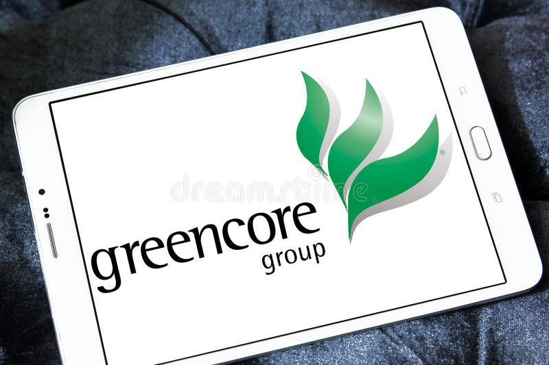Logotipo Del Grupo De Greencore Imagen editorial - Imagen de insignias ...