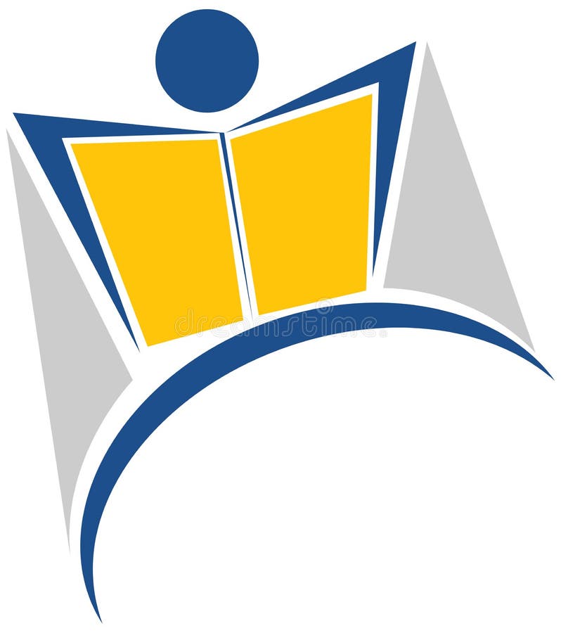 Logotipo del estudiante ilustración del vector. Ilustración de amigo ...