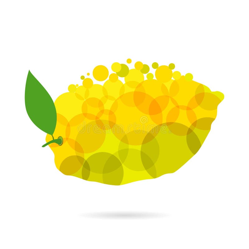 Logotipo del lim?n ilustración del vector. Ilustración de brillante ...