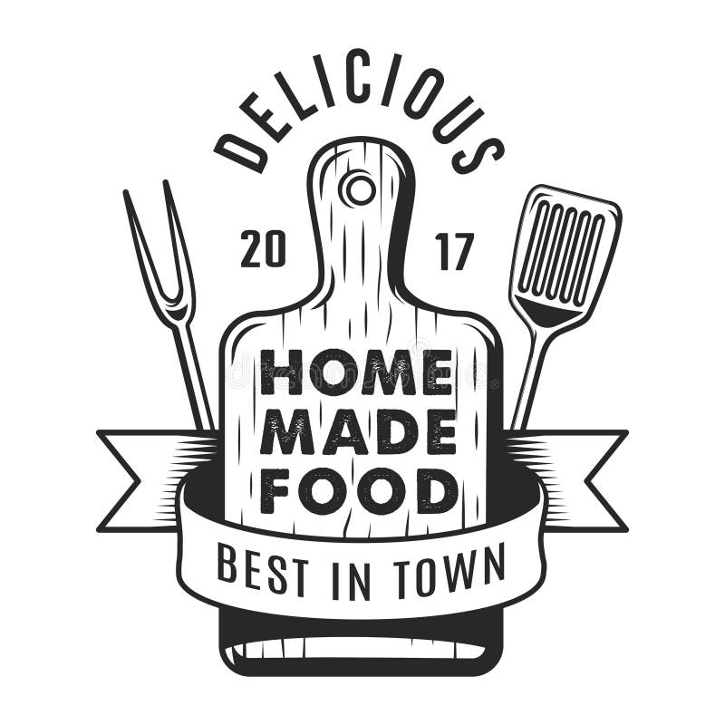Logotipo De Los Utensilios De La Cocina Del Vintage Ilustración del ... Logotipo De Los Utensilios De La Cocina Del Vintage Ilustración del ...