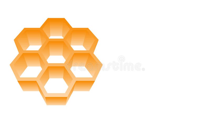 Panal Logo Template Design Vector Ilustración del Vector - Ilustración ...