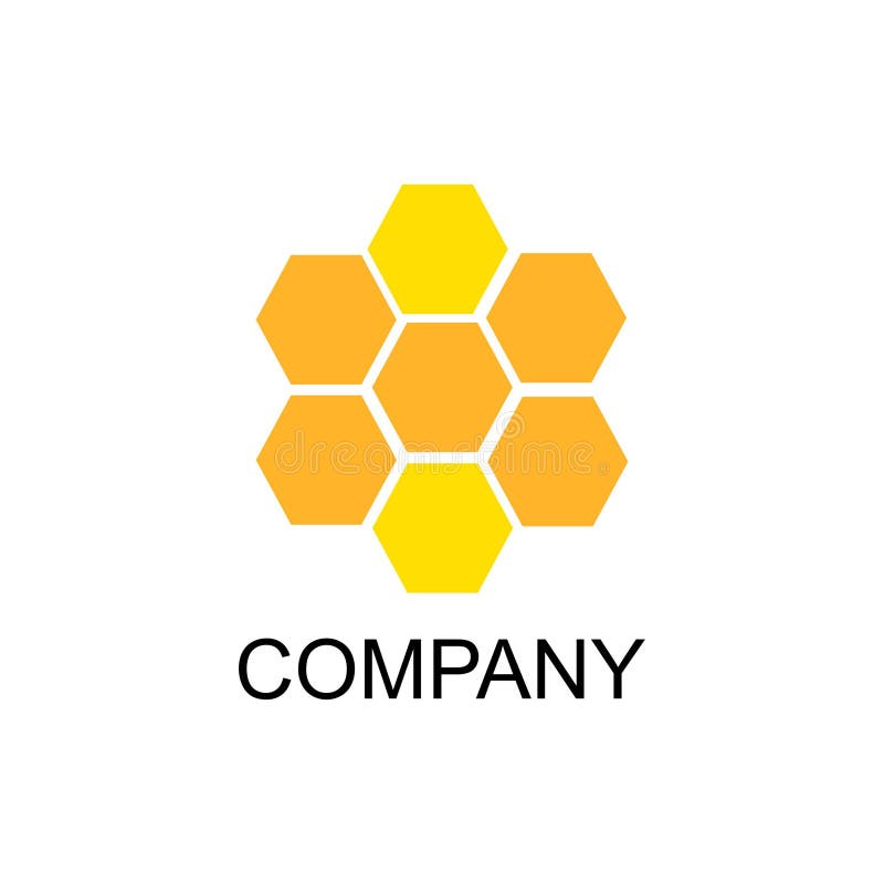 Logotipo Del Panal Ejemplo Del Vector Del Panal Ilustración del Vector ...